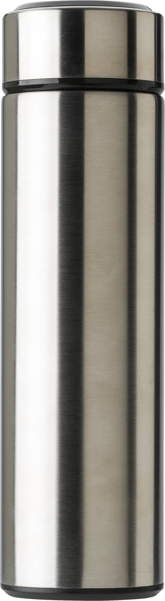 427380 - Stainless steel thermos bottle with LED display (450ml ...